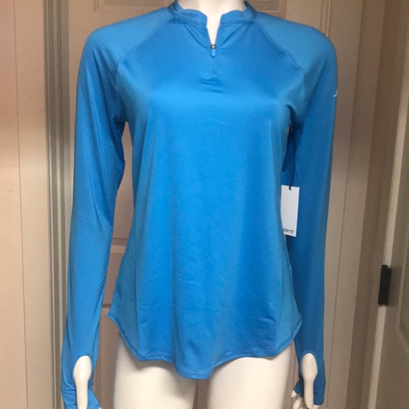Jofit | Tops | Jofit Golftennisathletic Longsleeved 4 Zip Sun Shirt Nwt ...